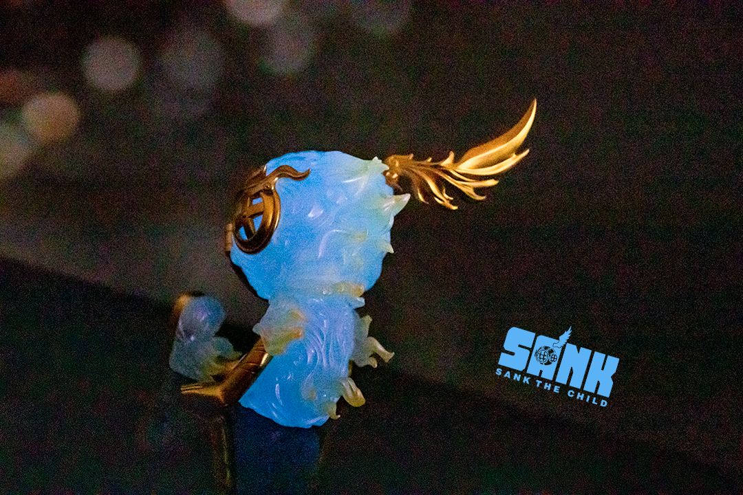 Good Night Series - Fire "GITD Blue" by Sank Toys *In Stock* – EvilsToyLair
